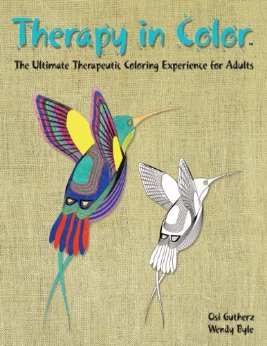 Therapy in Color - Coloring Book for Adults: Osi Gutherz: 9780615282930 ...