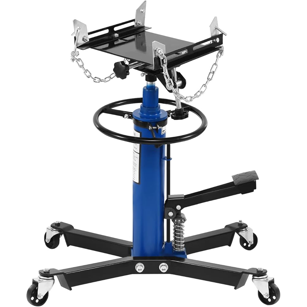 Heavy Duty Transmission Jack VEVOR Transmission Jack, 1322LBS Capacity ...