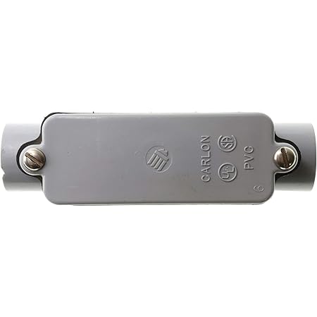 Carlon E987F Rigid Non-Metallic PVC Type-C Conduit Access Body, 1-Inch ...