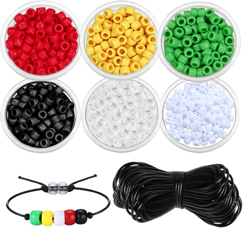 Amazon.com: Plan of Salvation Bracelet Beads with Waxed Cotton Cord ...