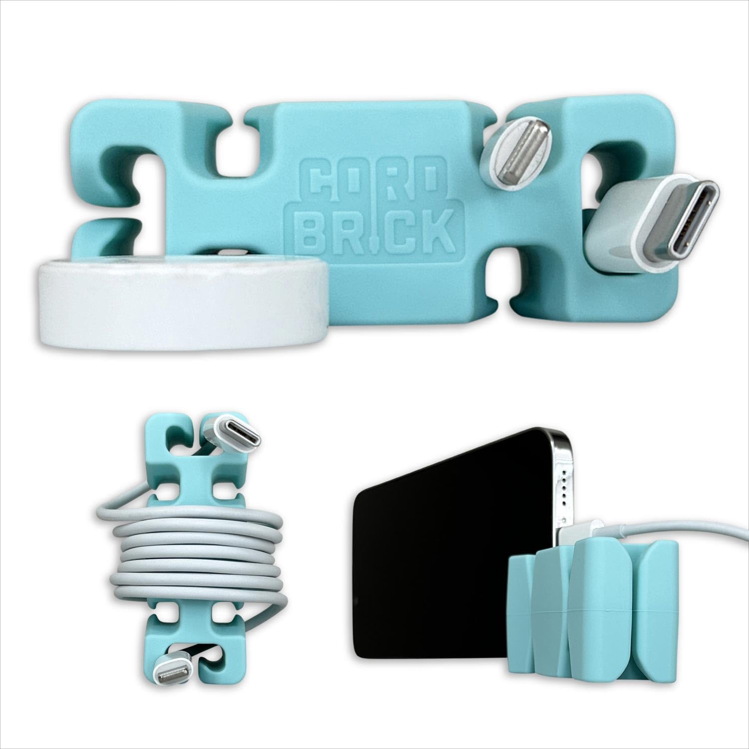 Amazon.com: Poppin Jumbo Cable Clip - Cable Management, Cord Organizer ...