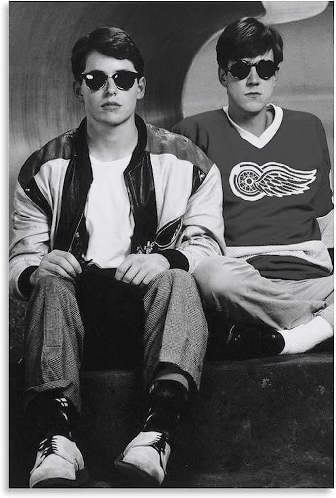 Amazon.com: Wall Decor Black And White Posters Ferris Bueller's Day Off ...