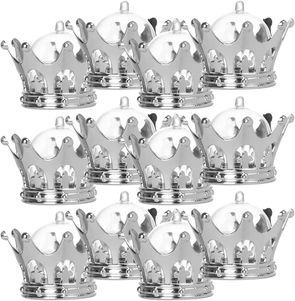 Amazon.com | LIFKOME 12 Pcs Crown Candy Boxes with Dome Crown Party ...