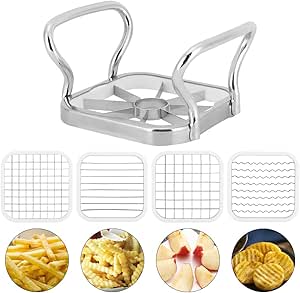 French Fry Potato Slicer Handheld,French Fry Stainless Steel,Handheld ...