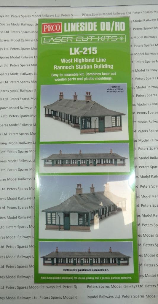 Peco LK-215 West Highland Railway Rannoch Station Building OO Gauge ...