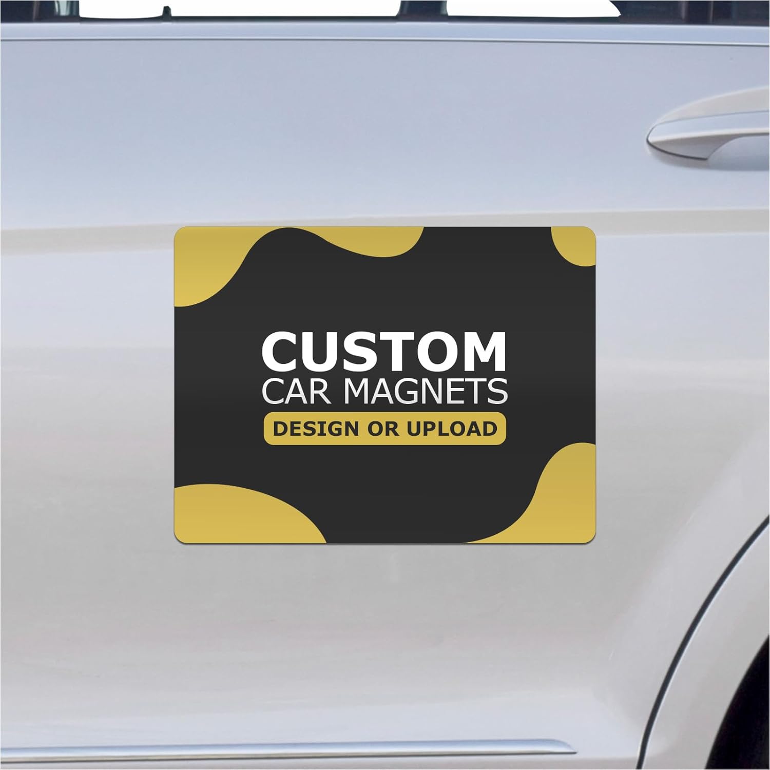 Amazon.com: GotPrint 2 Pack, Custom Car Magnets for Businesses ...