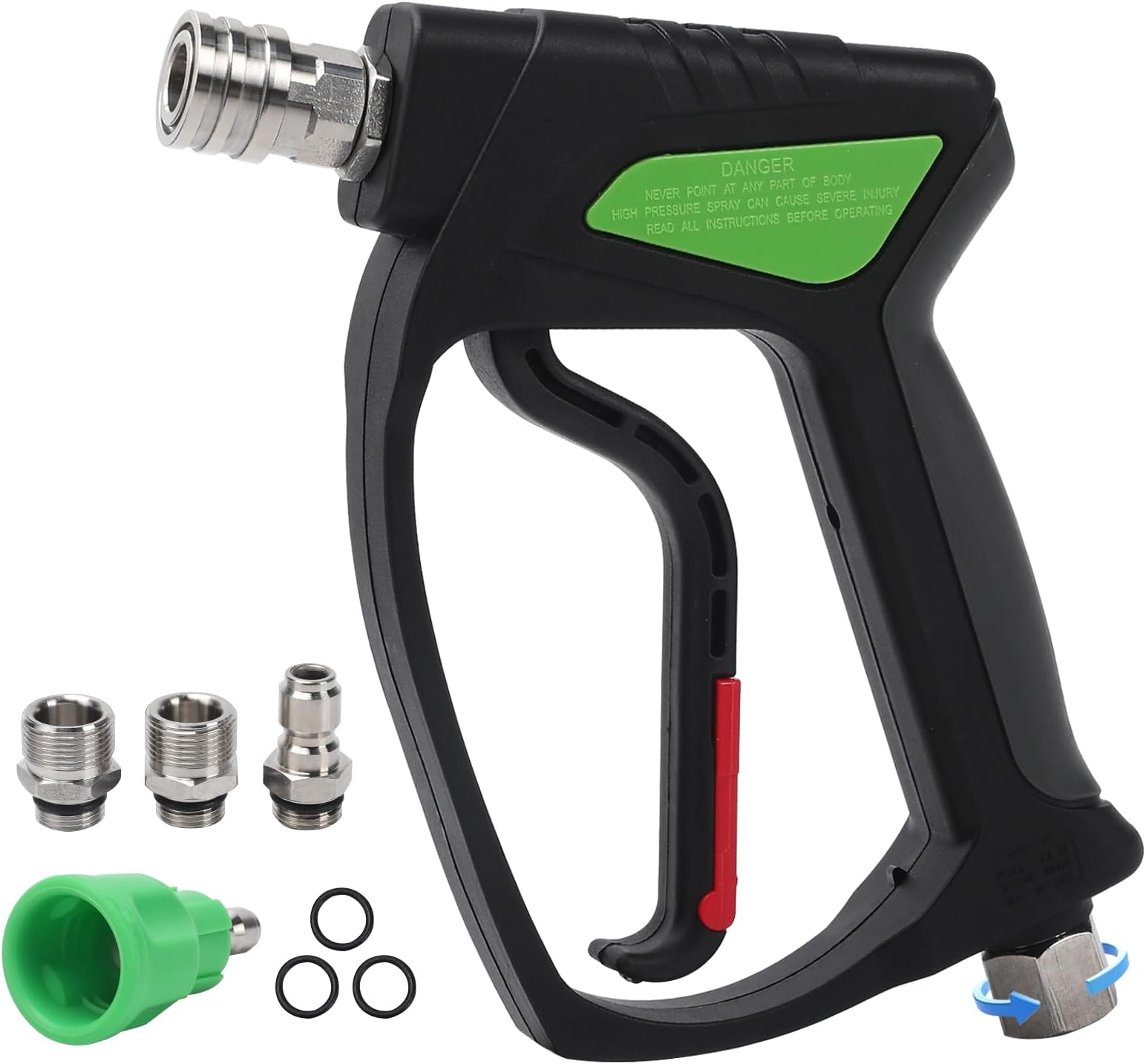 Amazon.com: Pressure Washer Short Gun, 5000 PSI/10.5 GPM High Power ...