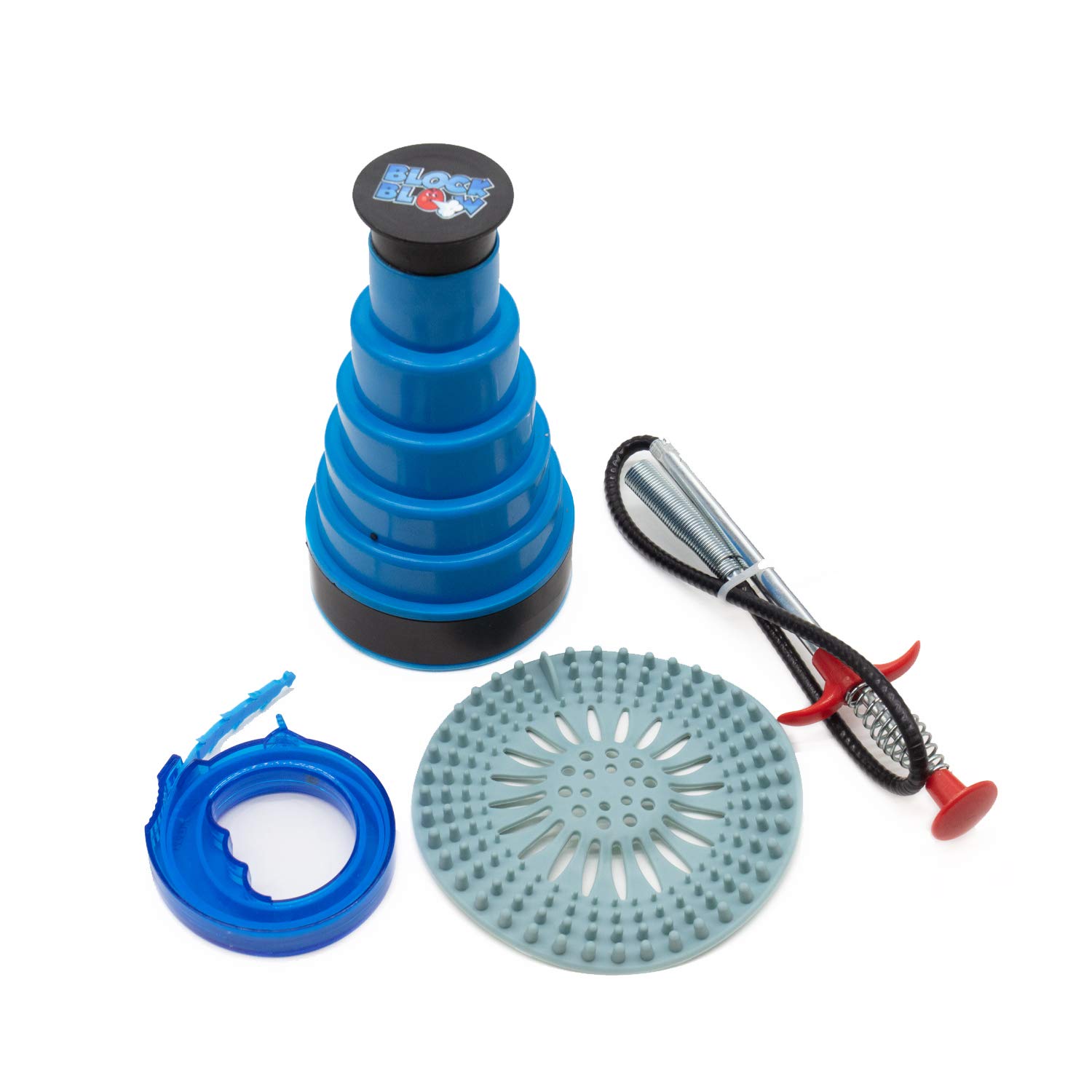Buy Block Blow Pipe Pal Plus Cannon with Snake Cleaner Stick - Drain ...