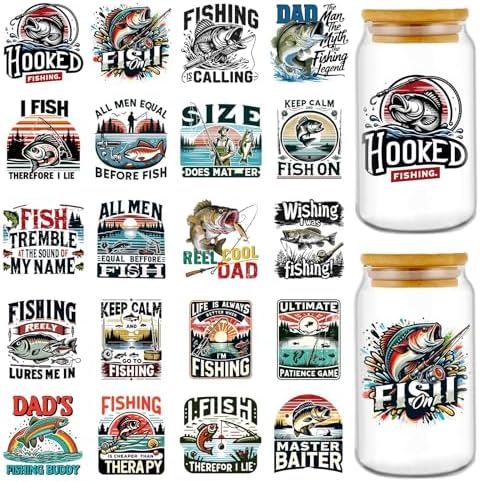 Amazon.com: BINBE UV DTF Cup Wrap,12 Sheets Graduation Rub On Transfers ...