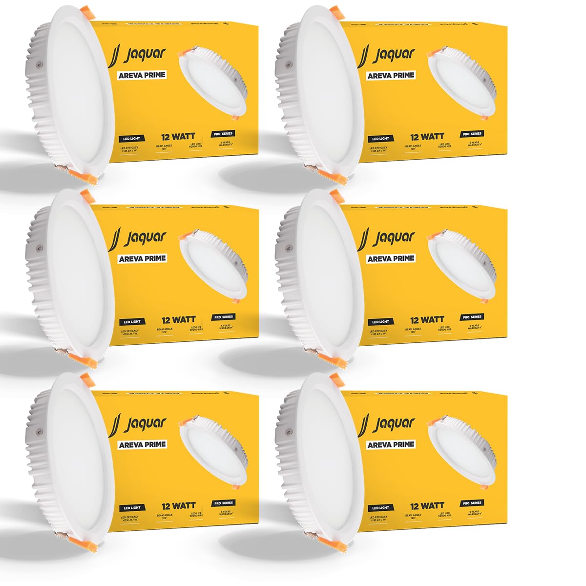 Jaquar 12W Areva Prime Round Downlight with Aluminum housing | 5 Year ...