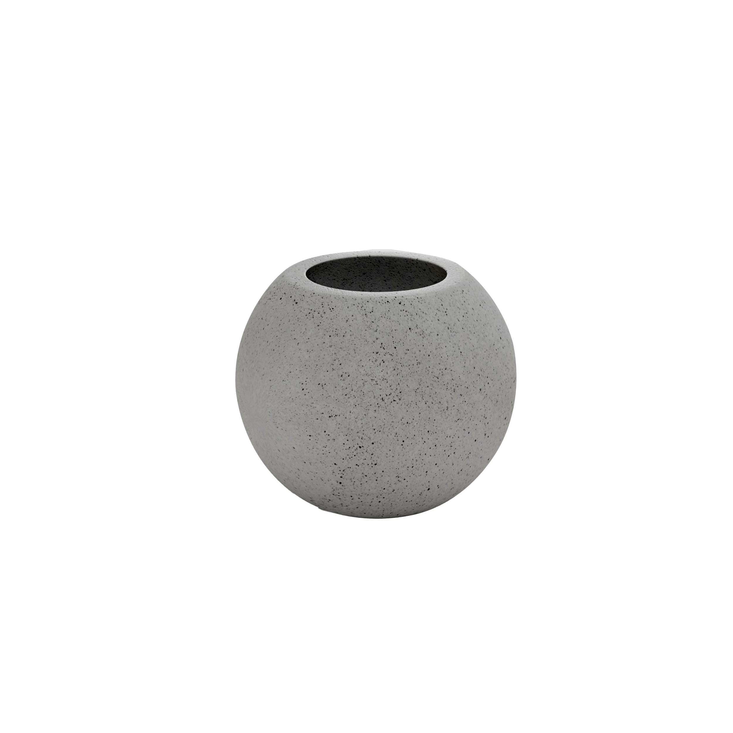 Amazon.com : Happy Trees Modern Concrete Sphere Planter for Indoor and ...
