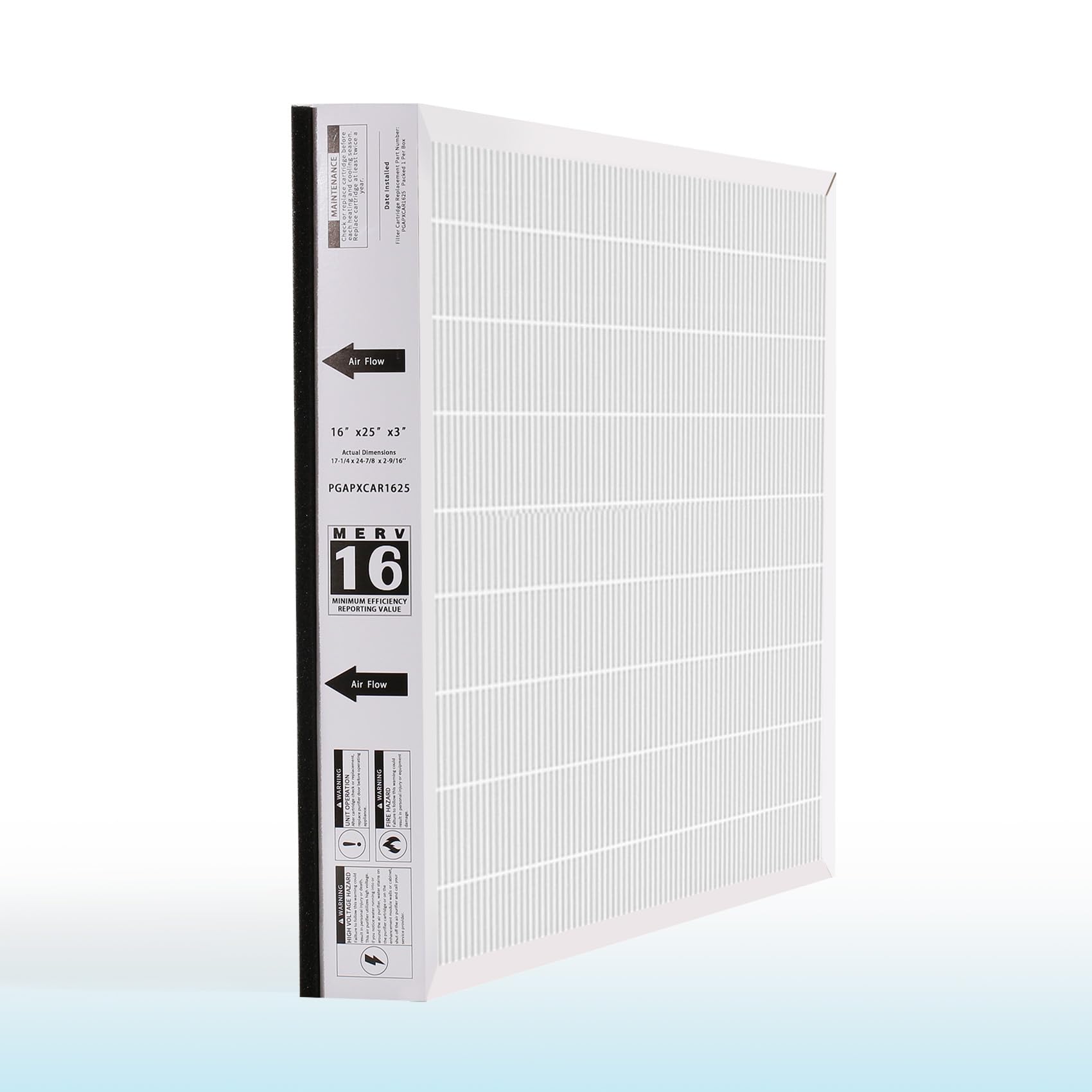 Amazon.com: Upgrade PGAPXCAR1625-a02 (1-Pack) MERV16 Replacement Filter ...