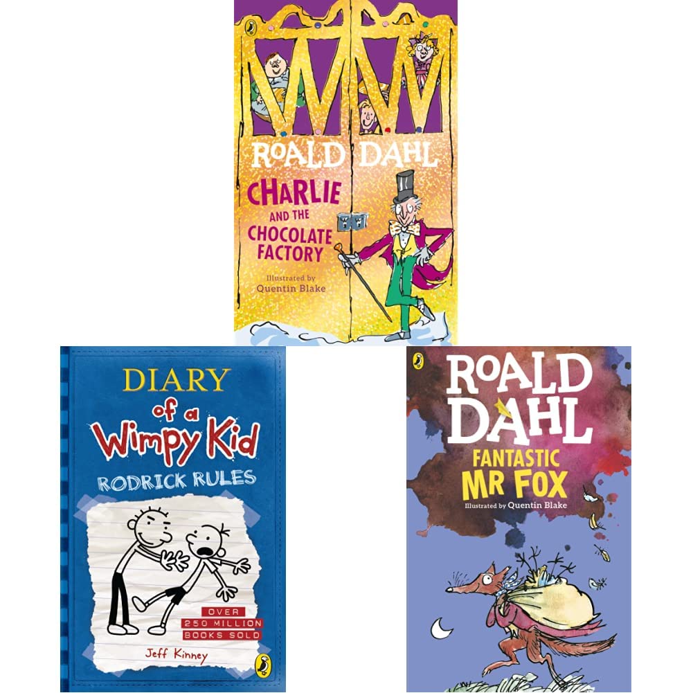 Buy Charlie and the Chocolate Factory & Diary of a Wimpy Kid: Rodrick ...