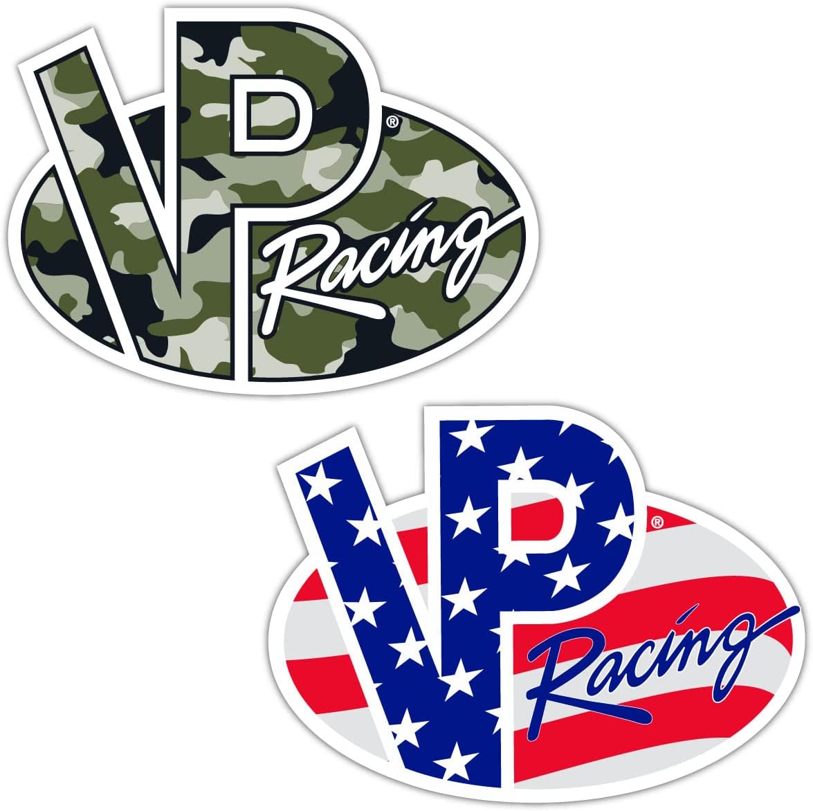 Amazon.com - VP Racing Logo Decals - Set of 2 VP Racing Fuels American ...