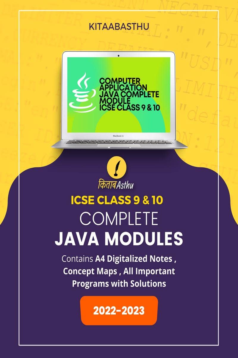 Buy Computer Application Complete Modules ICSE Class 9 & 10 Book Online ...