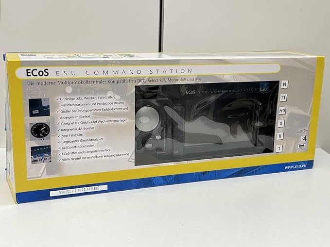 Amazon.co.jp: i2111KI ESU ECoS 2 COMMAND STATION DCCコントローラー 50200 日本語マニュアル付 : おもちゃ