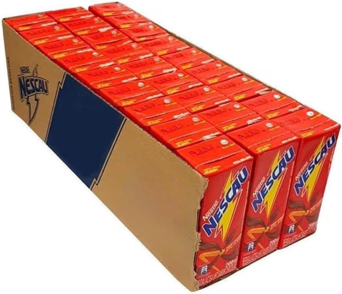 Achocolatado Nescau Pronto Para Beber Nestlé Caixa 27x180ml | Amazon.com.br