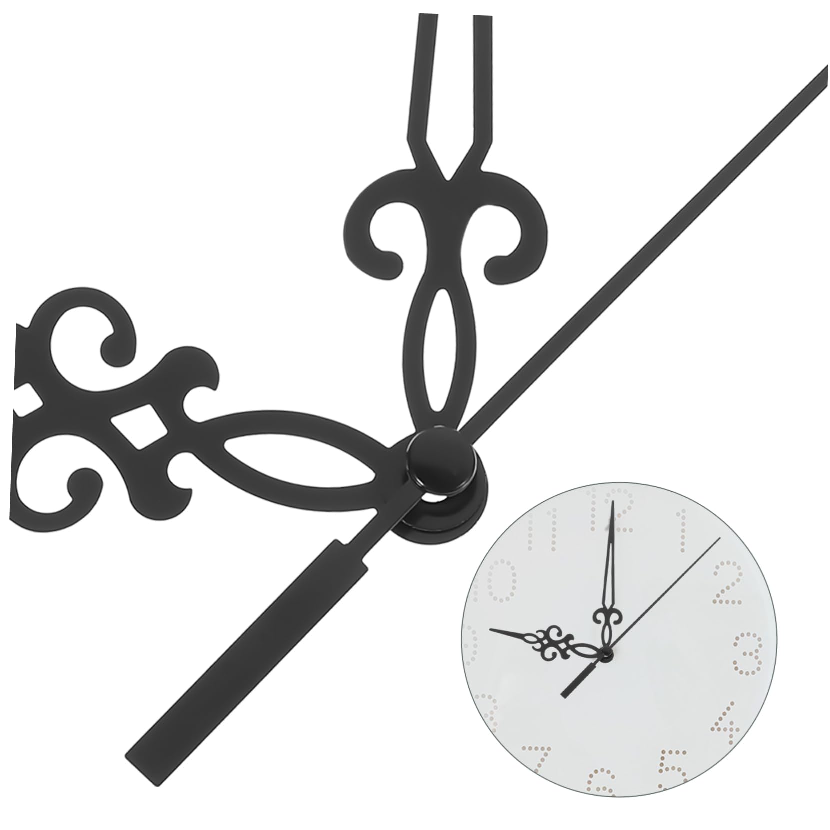 Clock Repair Hands Artibetter 10 Sets DIY Wall Clock Hands Kit Metal ...