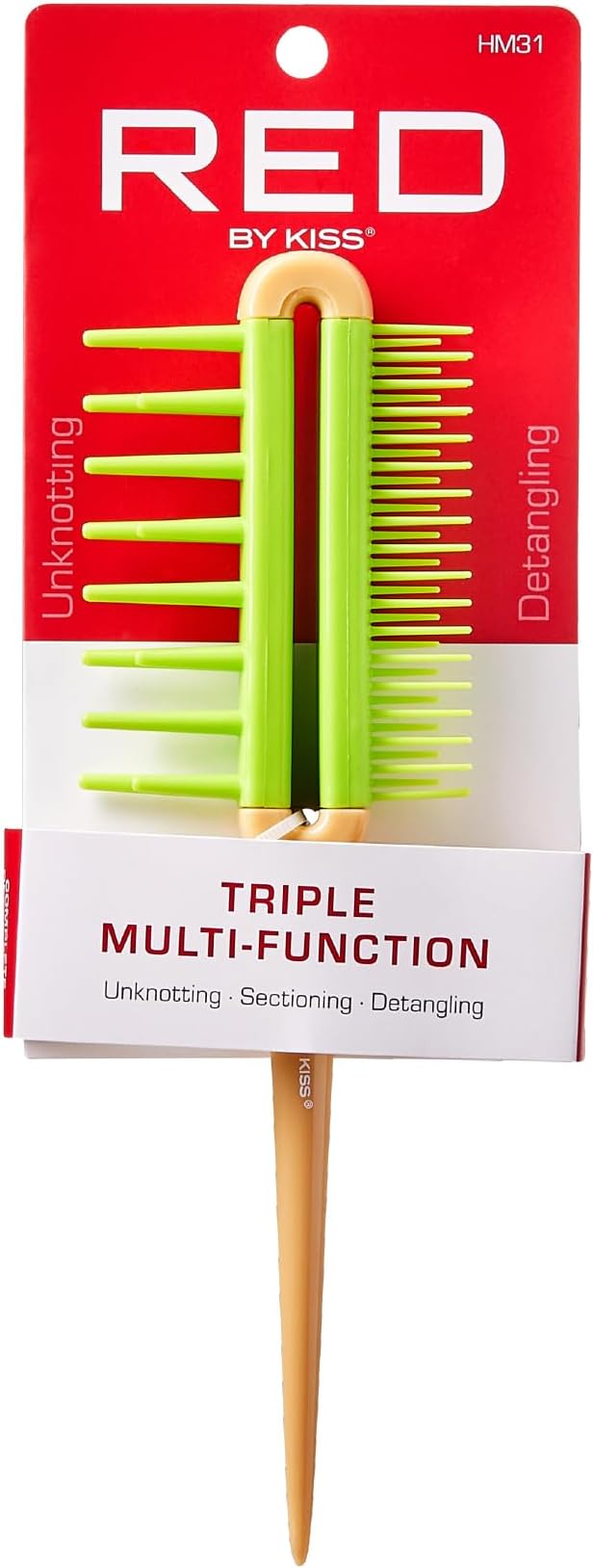 Amazon.com : CocoBlack Naturals 3 Row Styling Comb For Detangling ...