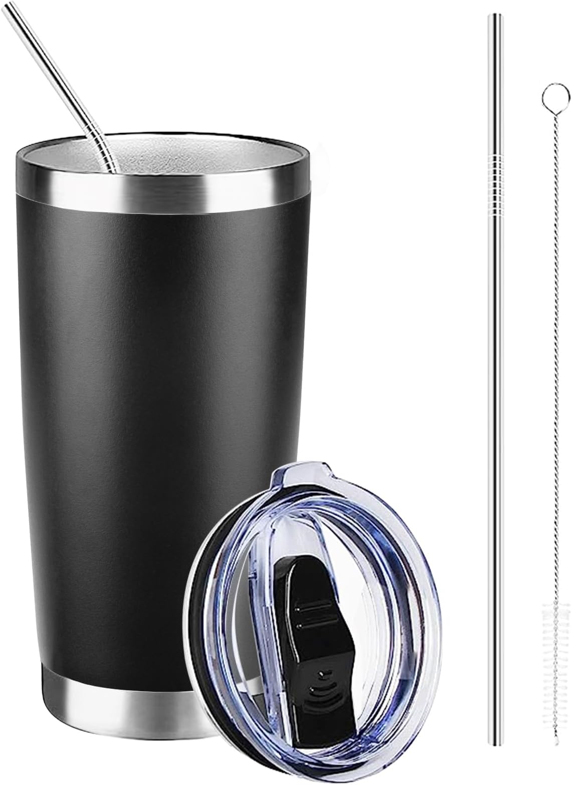 Amazon.com | Chill Cups 20oz Insulated Stainless Steel Tumbler with ...