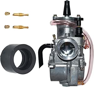 Amazon.com: Carburetors PWK 24 24mm Cable Choke Carb Carburetor Compatible With KOSO OKO Bike ...