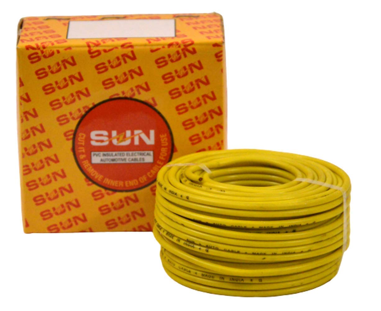SUN CABLE Flame Retardant PVC Insulated Auto Cable with High ...