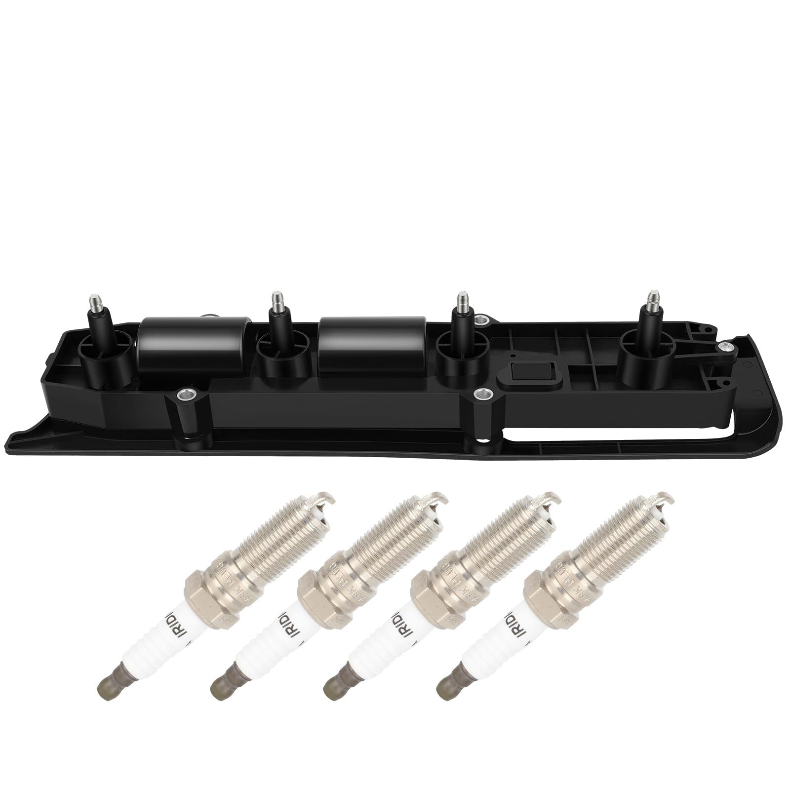 Amazon.com: ECCPP UF391 1 ignition coils with 4 iridium Spark Plugs for ...