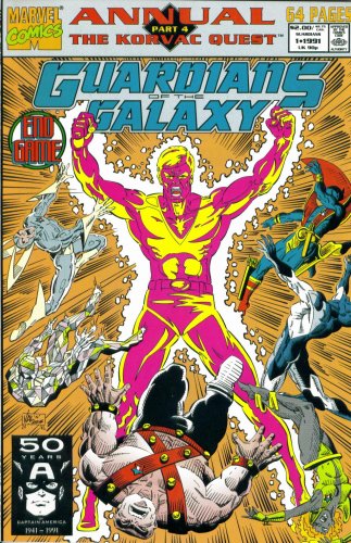 Guardians Of The Galaxy Annual #1 : Some Other Time - The Korvac Quest Part 4 (Marvel Comics ...