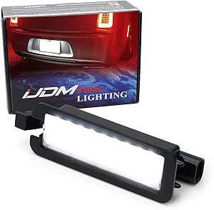iJDMTOY OEM-Fit 3W 18-SMD LED License Plate Light Kit, Compatible With ...