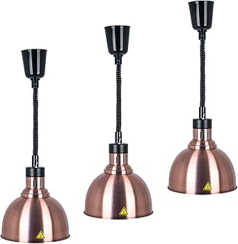 Hanging Food Heat Lamp, Commercial Food Warmer, Retractable Heat Lamp ...