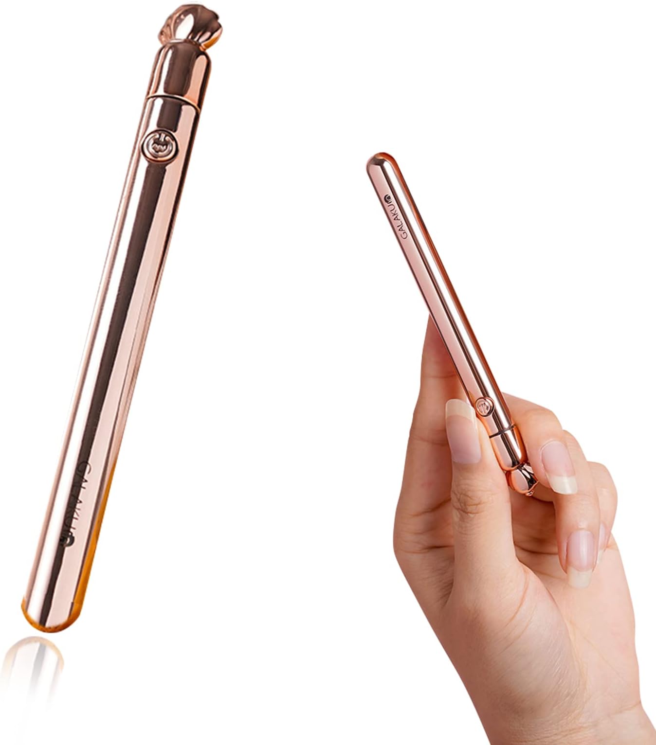 Amazon | KLK電マ 電動 強力電ま USB充電 静音 小型 携帯便利 防水 10種振動 (ローズゴールド) | KLK | ハンディマッサージャー 通販