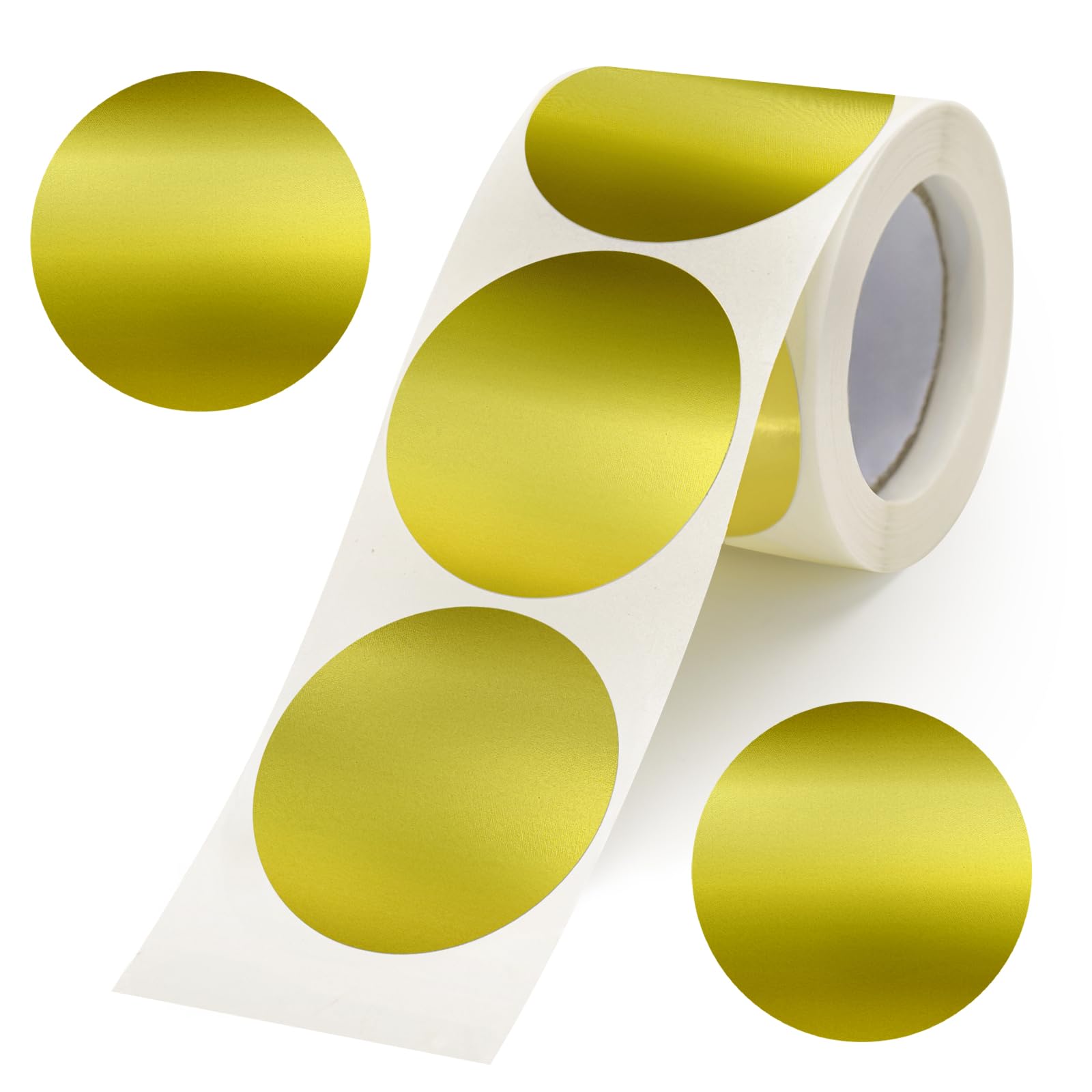 Amazon.com : Anwyll Embossing Stickers,300Pcs 2'' Gold Foil Seals ...