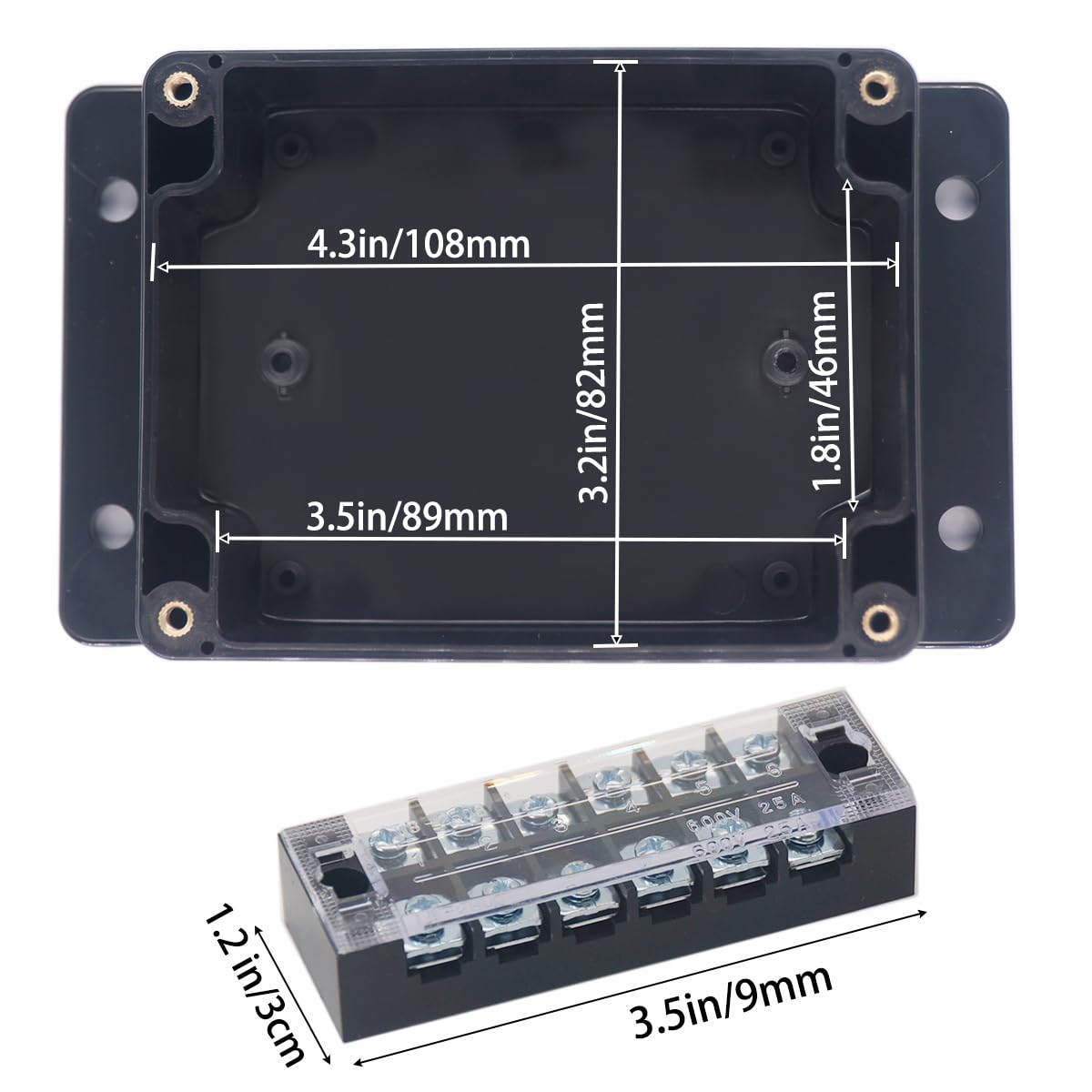 Snapklik.com : YETLEBOX Watertight Junction Box, IP67 Waterproof ...
