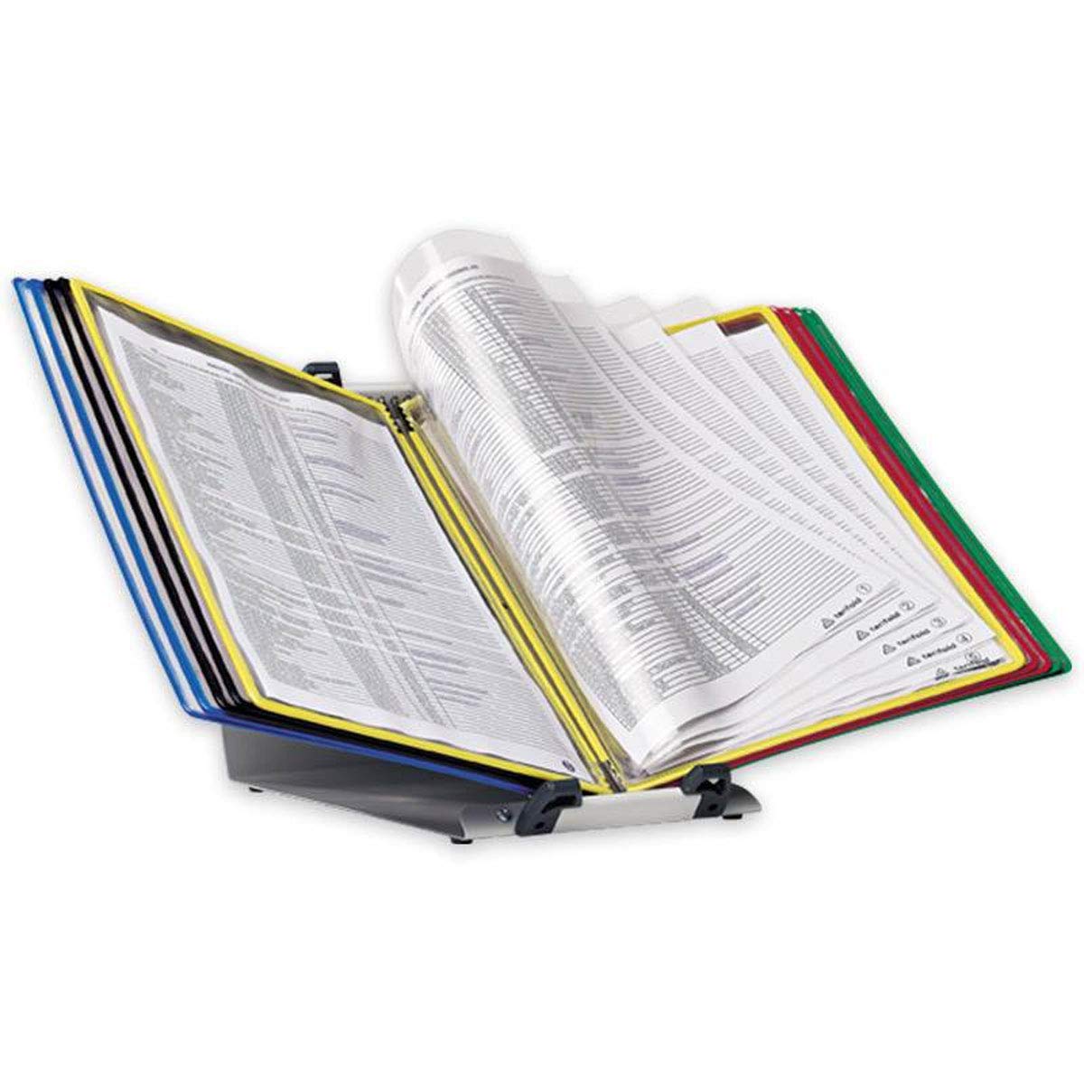Snapklik.com : Tarifold FoldFive Desk Unit 50 Pockets Assorted Colors