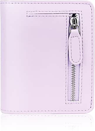 Amazon.com: FUNTOR Small Wallets for Women, Ladies Small Compact Bifold ...