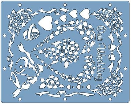 Amazon.com: Fiskars Shapeboss 9 Inch by 11 Inch Stencil Sets, Our ...