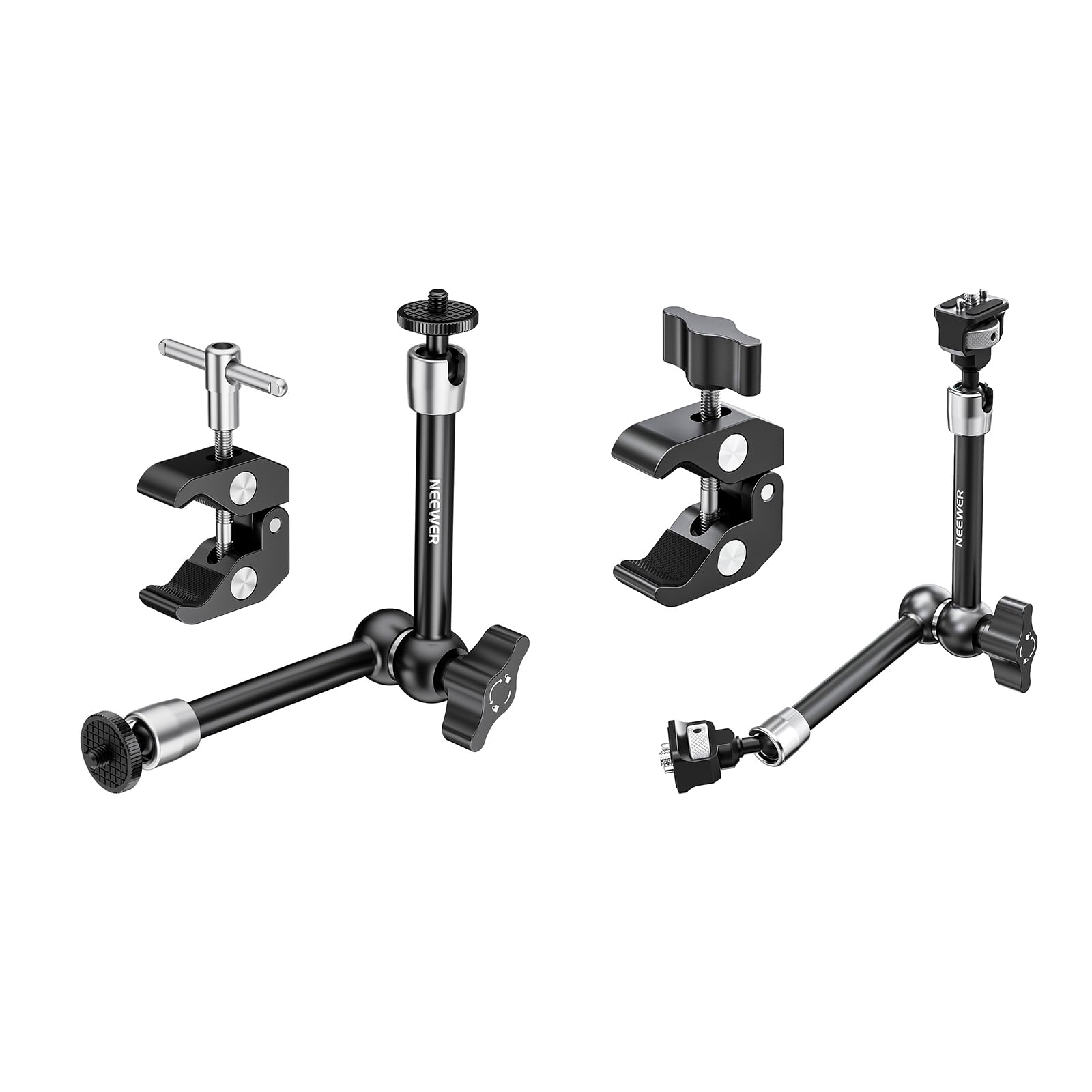 Amazon.com : NEEWER 9.8"/25cm Adjustable Magic Arm with Super Clamp, 1/ ...