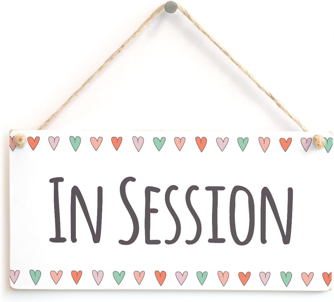 Amazon.com: IN SESSION - Functional Hanging Home Therapist Office Door ...
