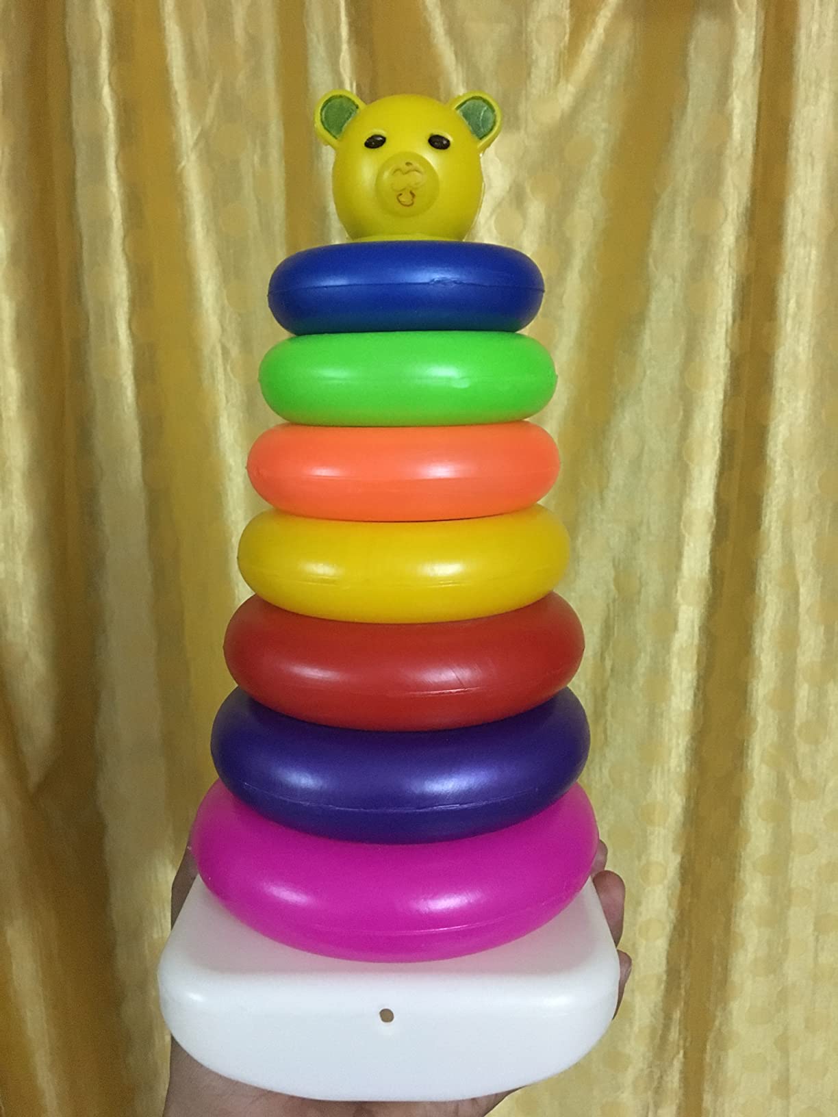 SahiBUY Plastic Teddy Rings, Multicolour : Amazon.in: Toys & Games