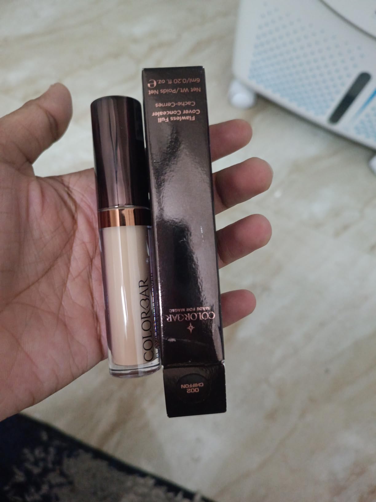 Buy Colorbar Liquid Flawless Full Cover Concealer Matte finish Satin 6 ...