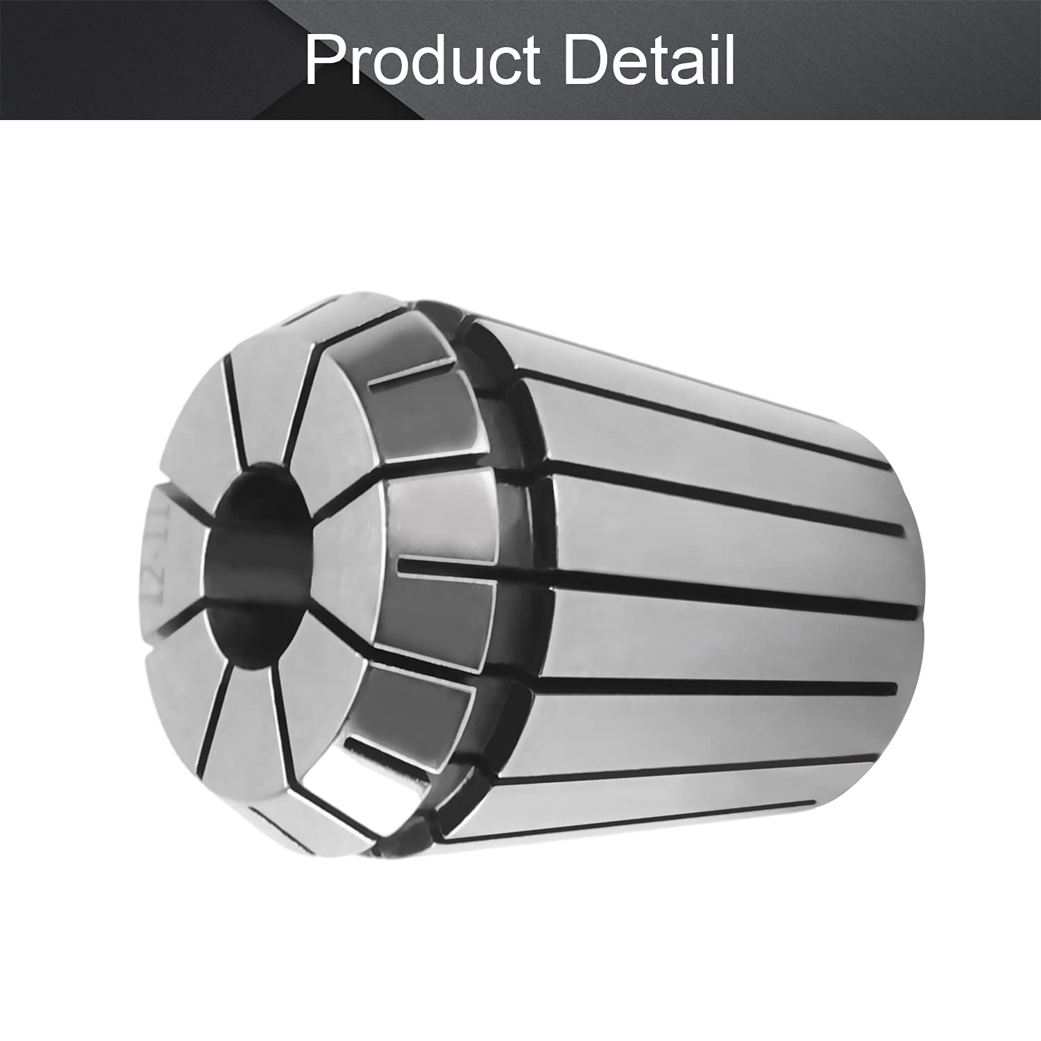 Milling Lathe Tools ER32 Collet Set 19-Piece 2-20mm - Spring Steel CNC ...