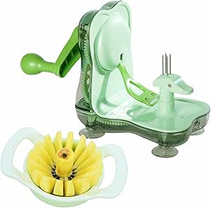 Amazon.com: Effortlessly Peel, Slice, and Core Apples and Pears with ...