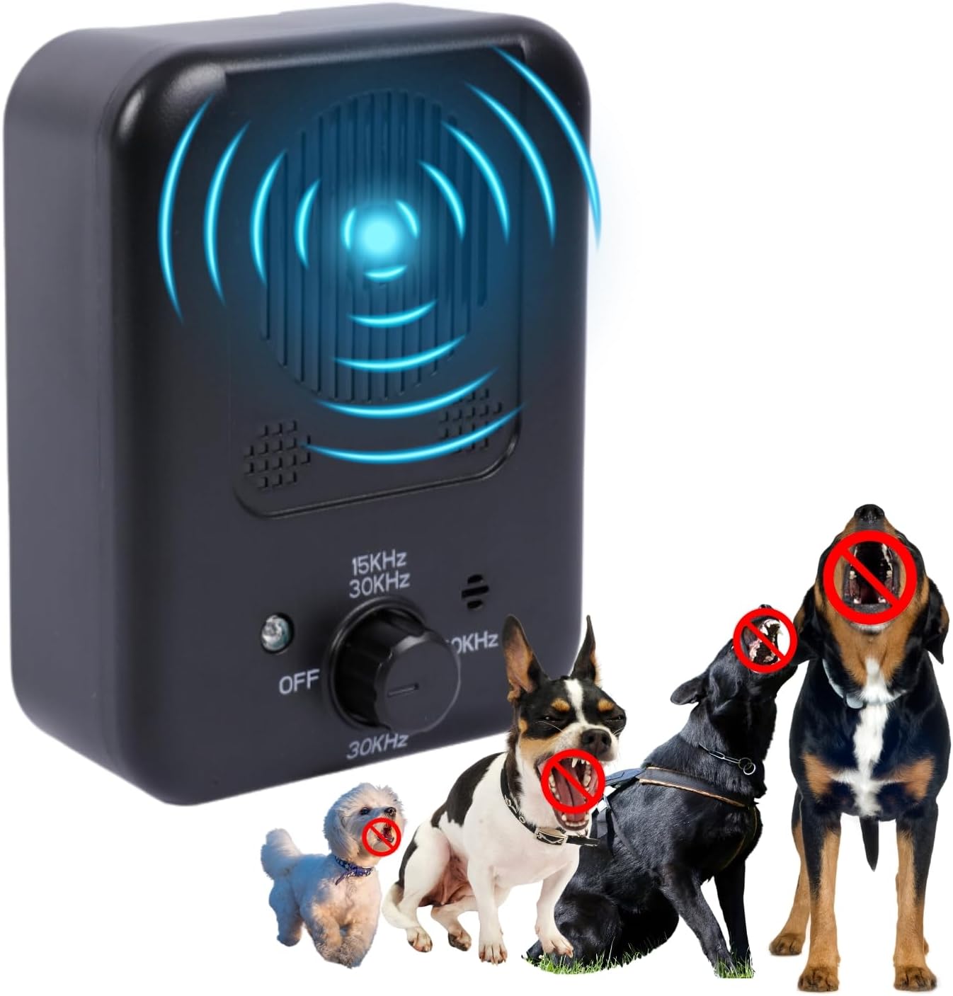 Amazon.com : Anti Barking Device, Ultrasonic Dog Barking Control Device ...