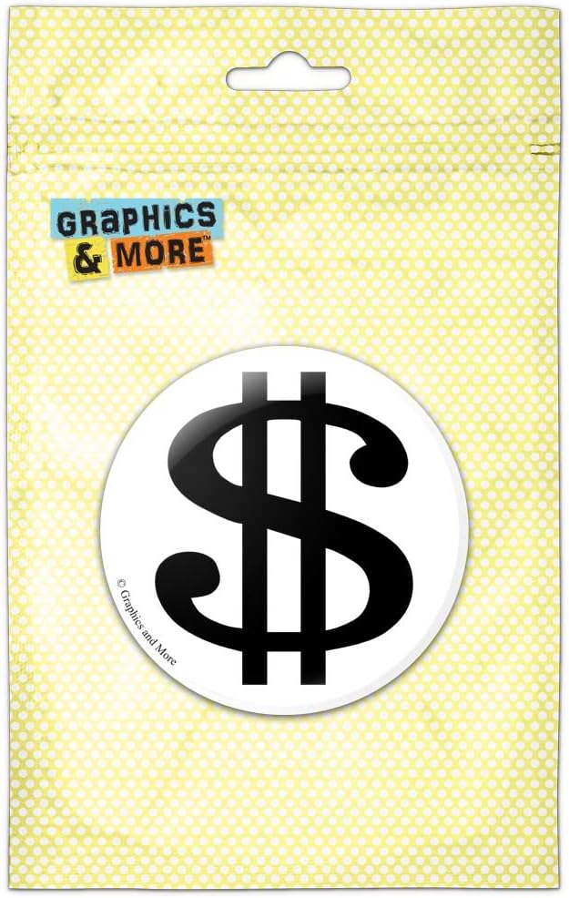 Amazon.com: Dollar Sign White and Black Kitchen Refrigerator Locker ...