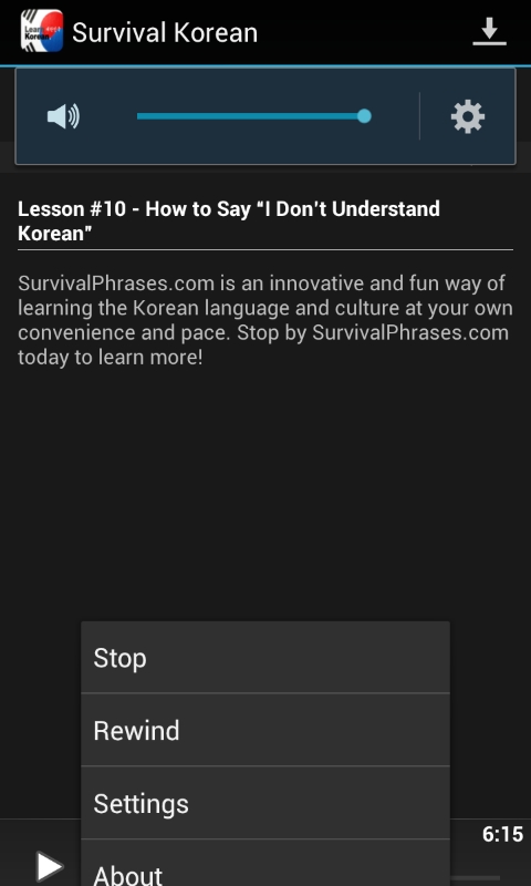 Learn.KOREAN.AudioBook - App on Amazon Appstore