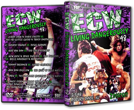 Amazon.com: ECW Living Dangerously 1998 DVD-R : Rob Van Dam, Chris ...