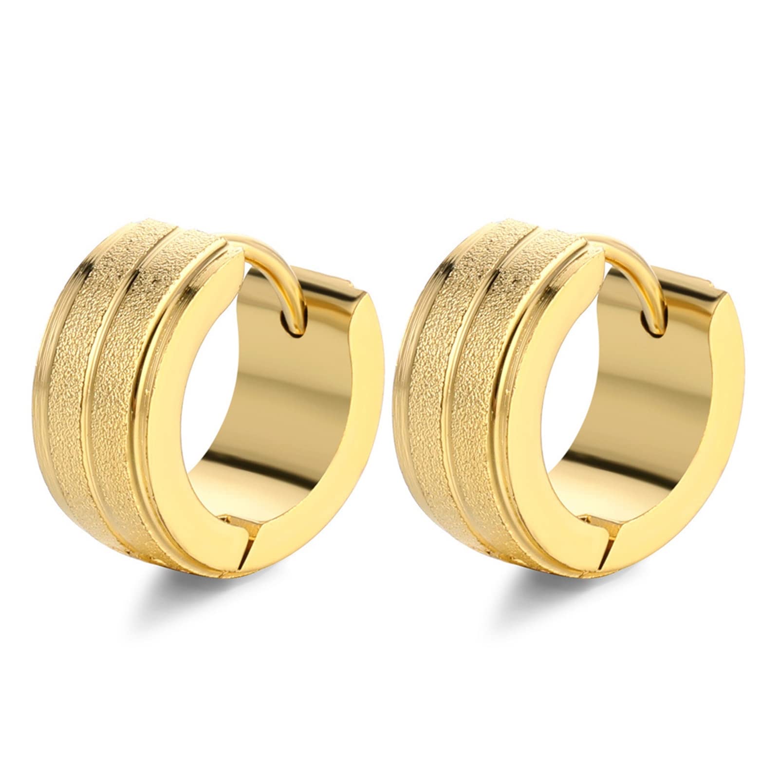 Round Earrings For Men