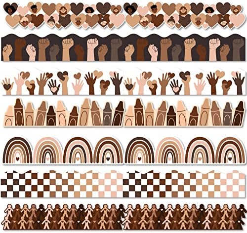 Amazon.com: 82ft Back to School Diversity Bulletin Board Borders Set ...