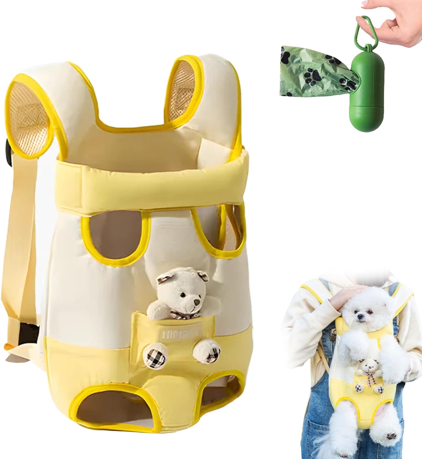 Amazon.com : Shoulder Warm Pet Chest Portable Backpack, Pet Carrier ...