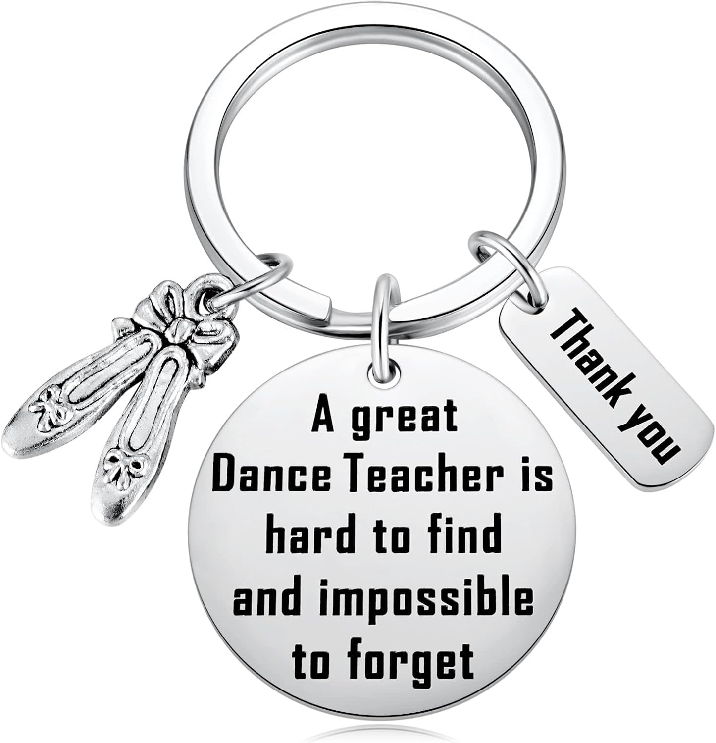 Amazon.com: Aesnefe Dance Keychain Gifts for Ballet Teacher, Teacher ...